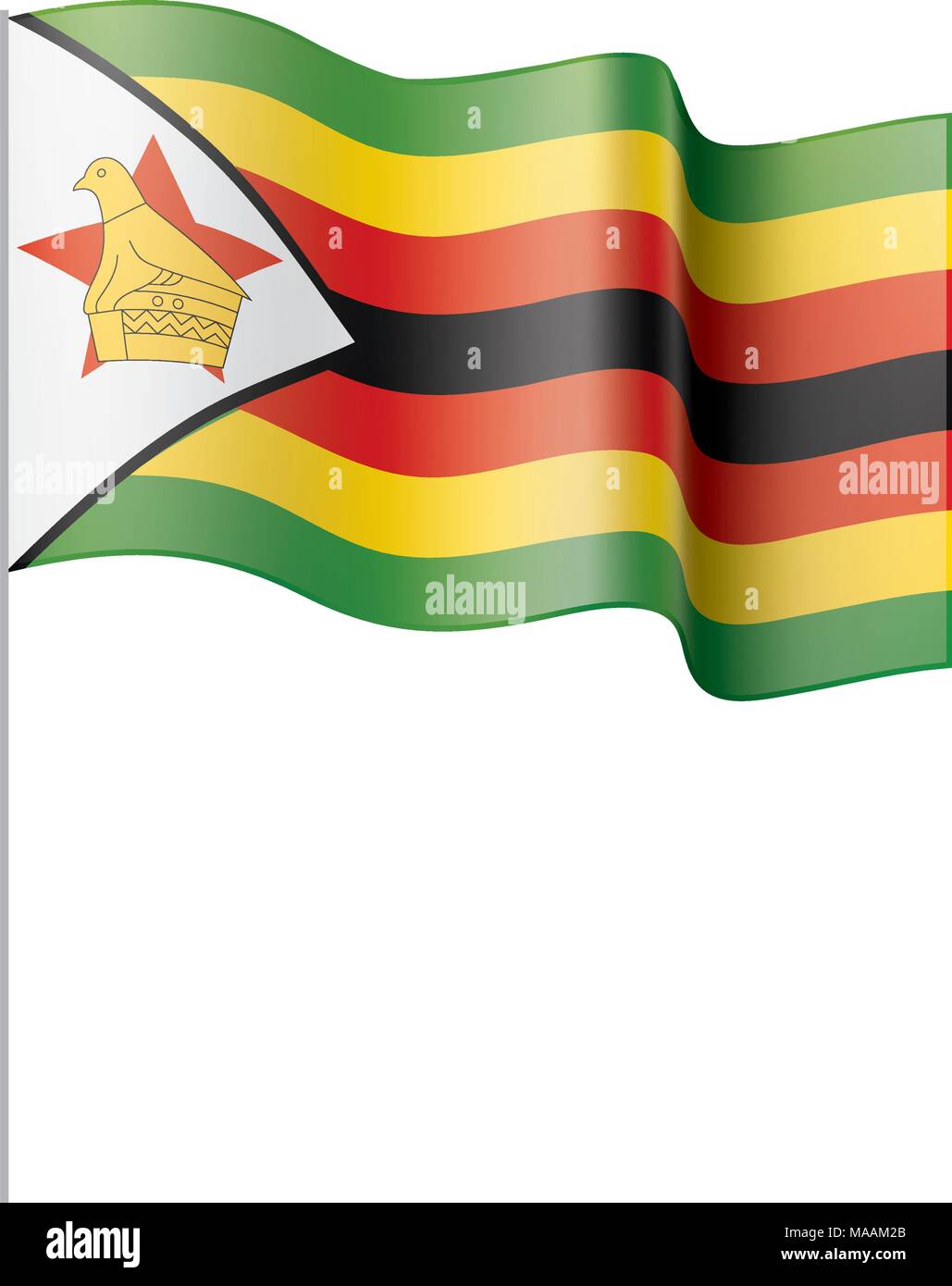 Zimbabwe flag, vector illustration Stock Vector Image & Art - Alamy
