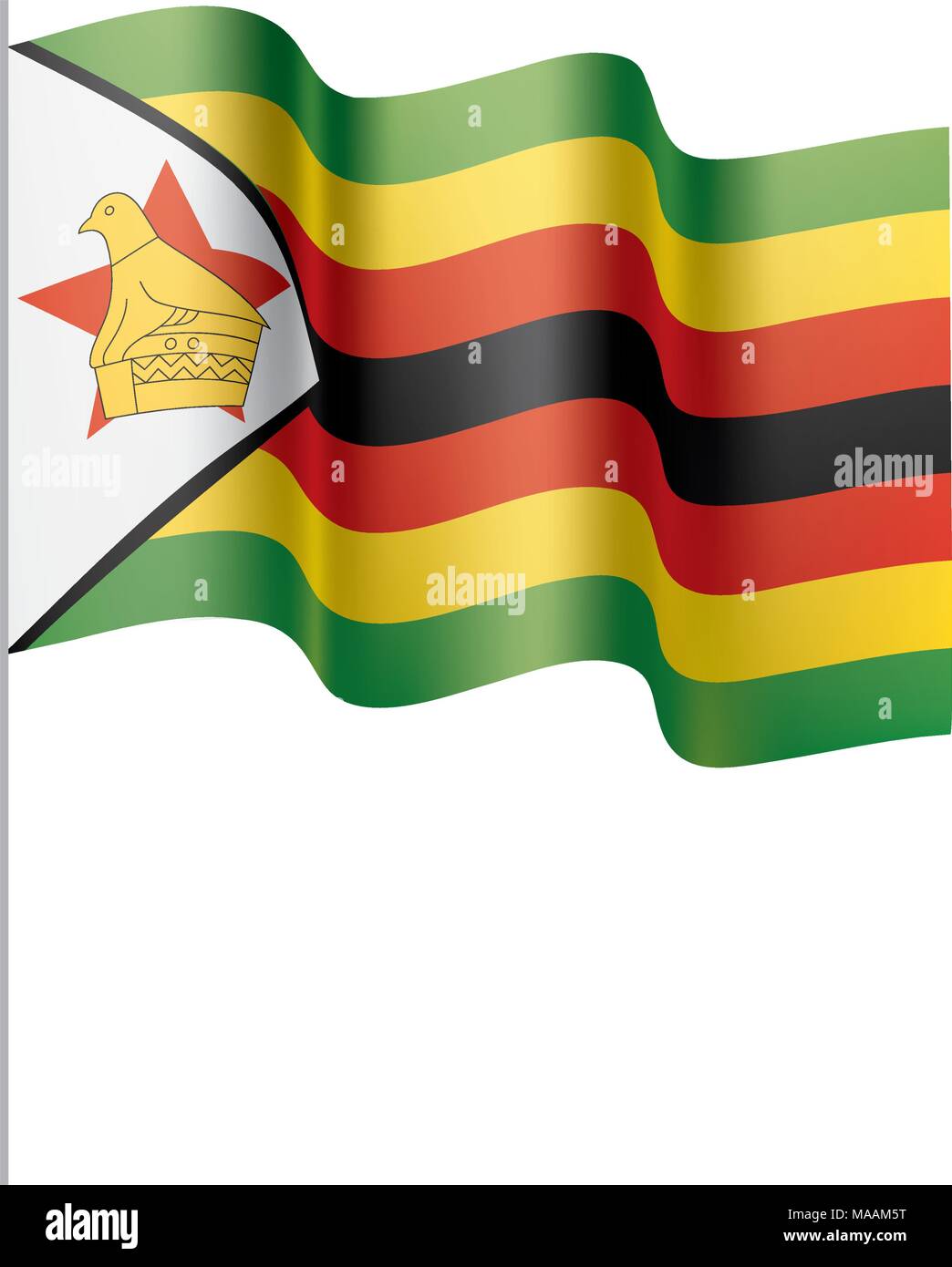 Zimbabwe flag, vector illustration Stock Vector Image & Art - Alamy