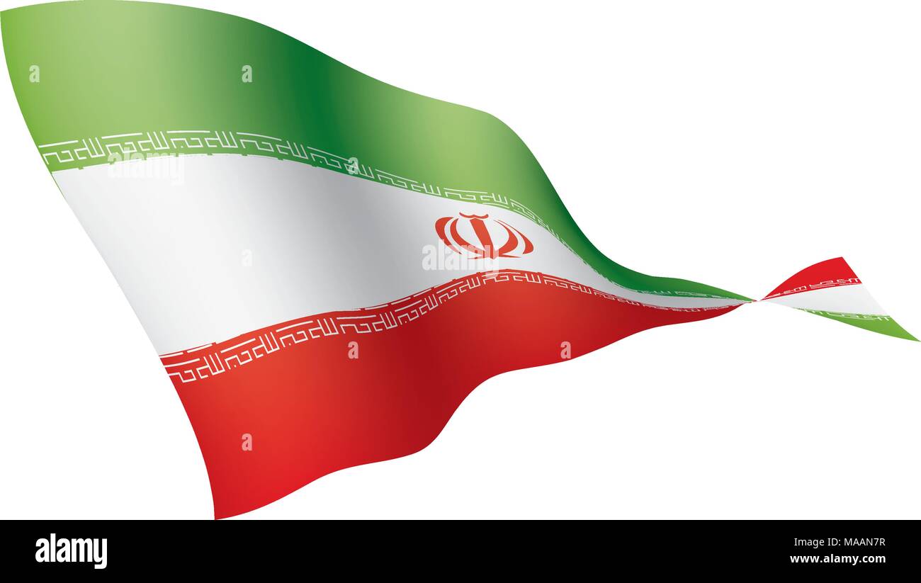 Iran flag, vector illustration Stock Vector Image & Art - Alamy