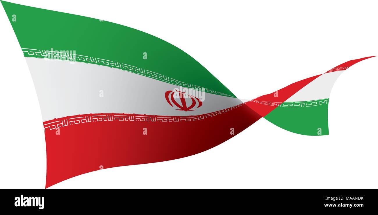 Iran flag, vector illustration Stock Vector Image & Art - Alamy
