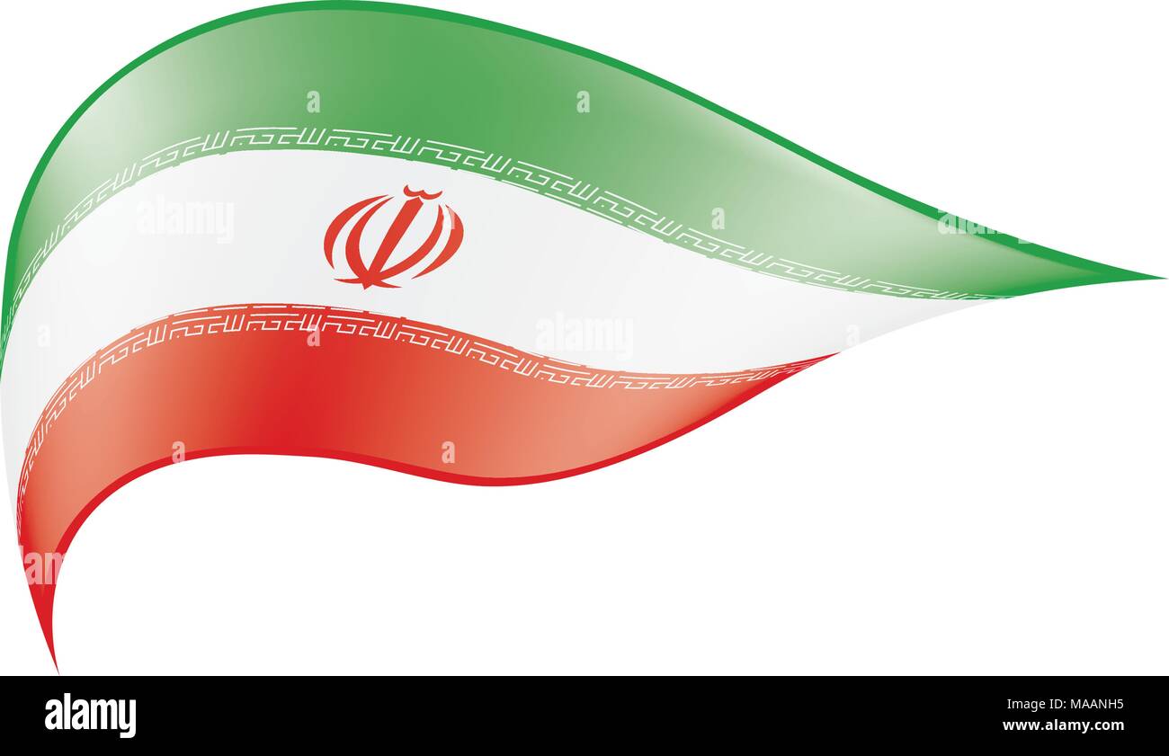 Iran flag, vector illustration Stock Vector Image & Art - Alamy