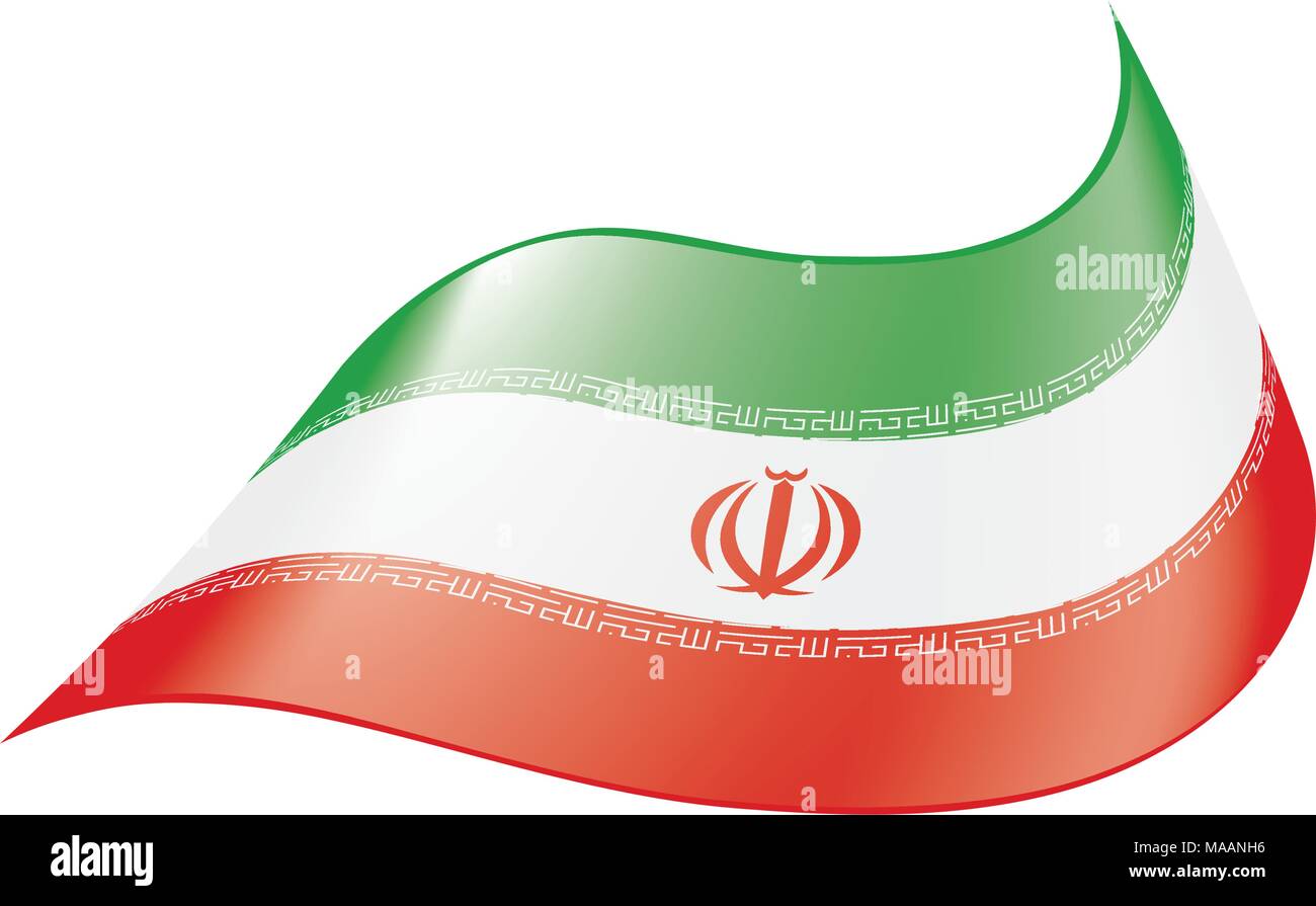 Iran flag, vector illustration Stock Vector Image & Art - Alamy