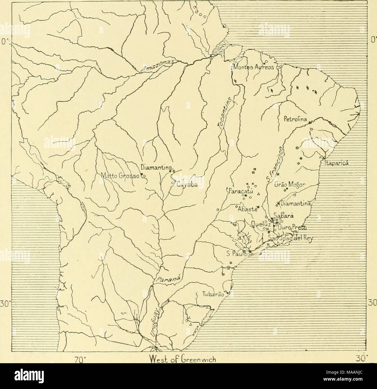 Primitive maps hi-res stock photography and images - Alamy