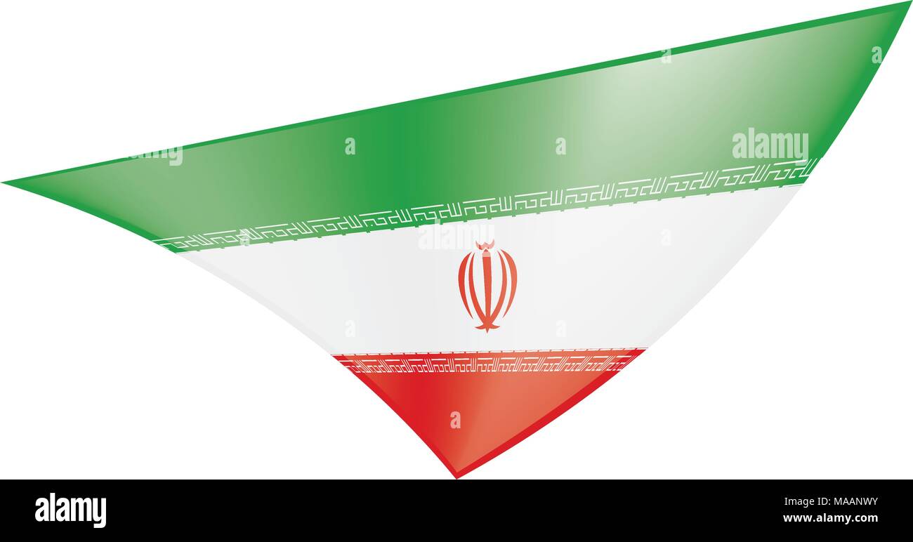 Iran flag, vector illustration Stock Vector Image & Art - Alamy