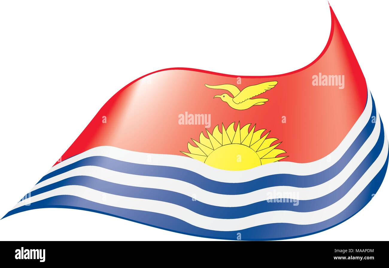 Kiribati flag, vector illustration Stock Vector Image & Art - Alamy
