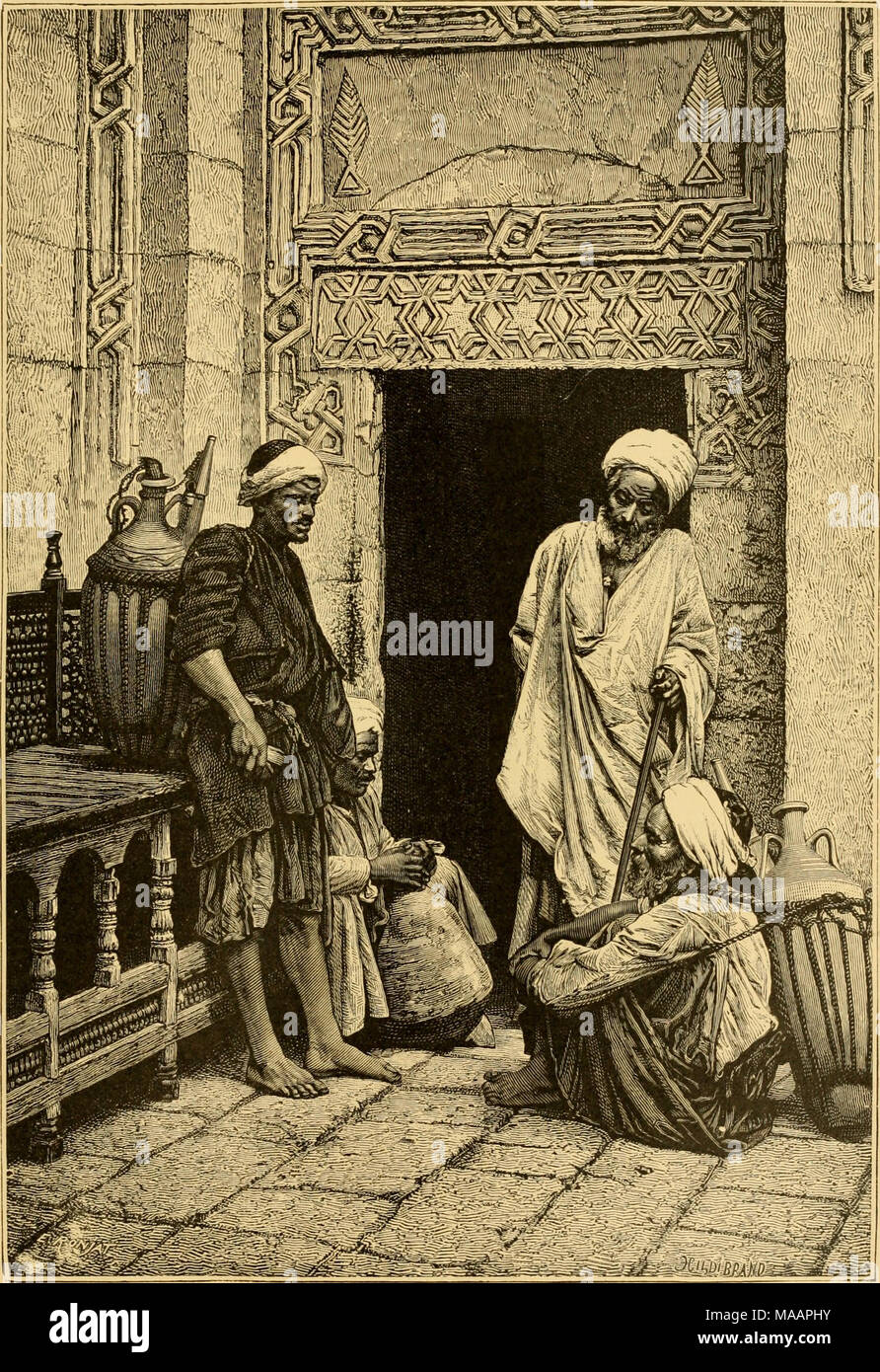 . The earth and its inhabitants .. . CAIRO ARABS Stock Photo - Alamy