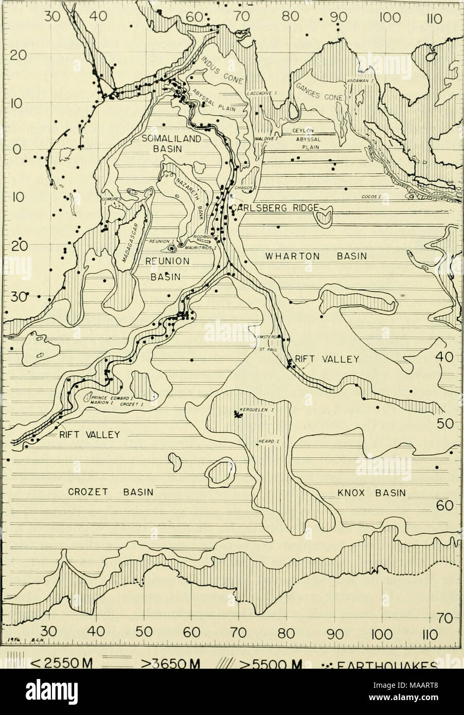 . The Earth beneath the sea : History . 80 90 100 110 I >3650M ...