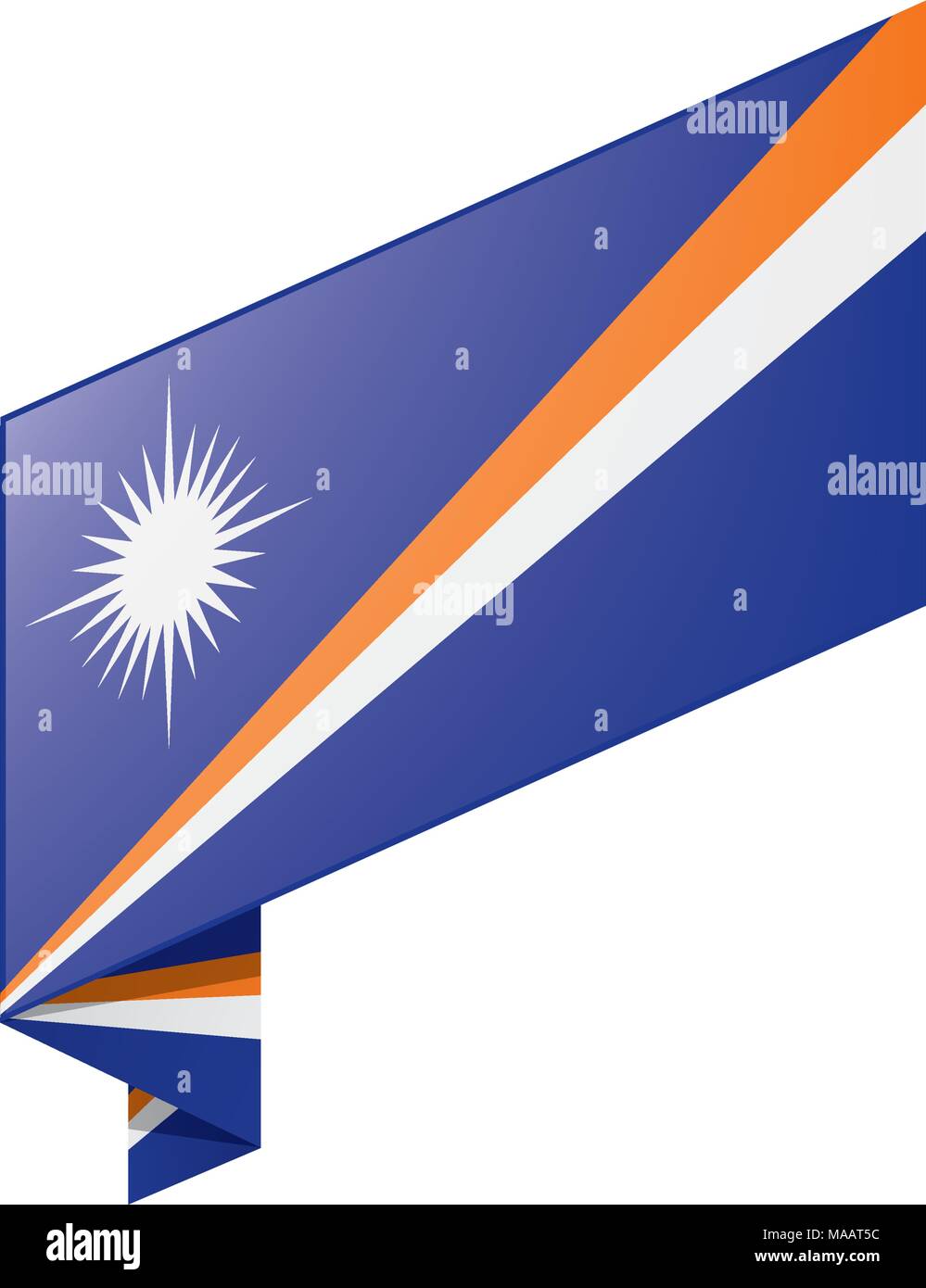 Marshall Islands flag, vector illustration Stock Vector Image & Art - Alamy