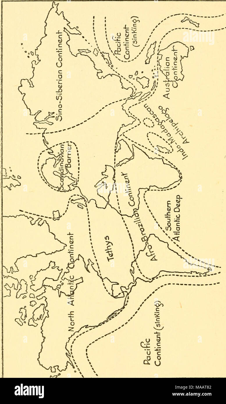 . The earth before history; man's origin and the origin of life Stock ...