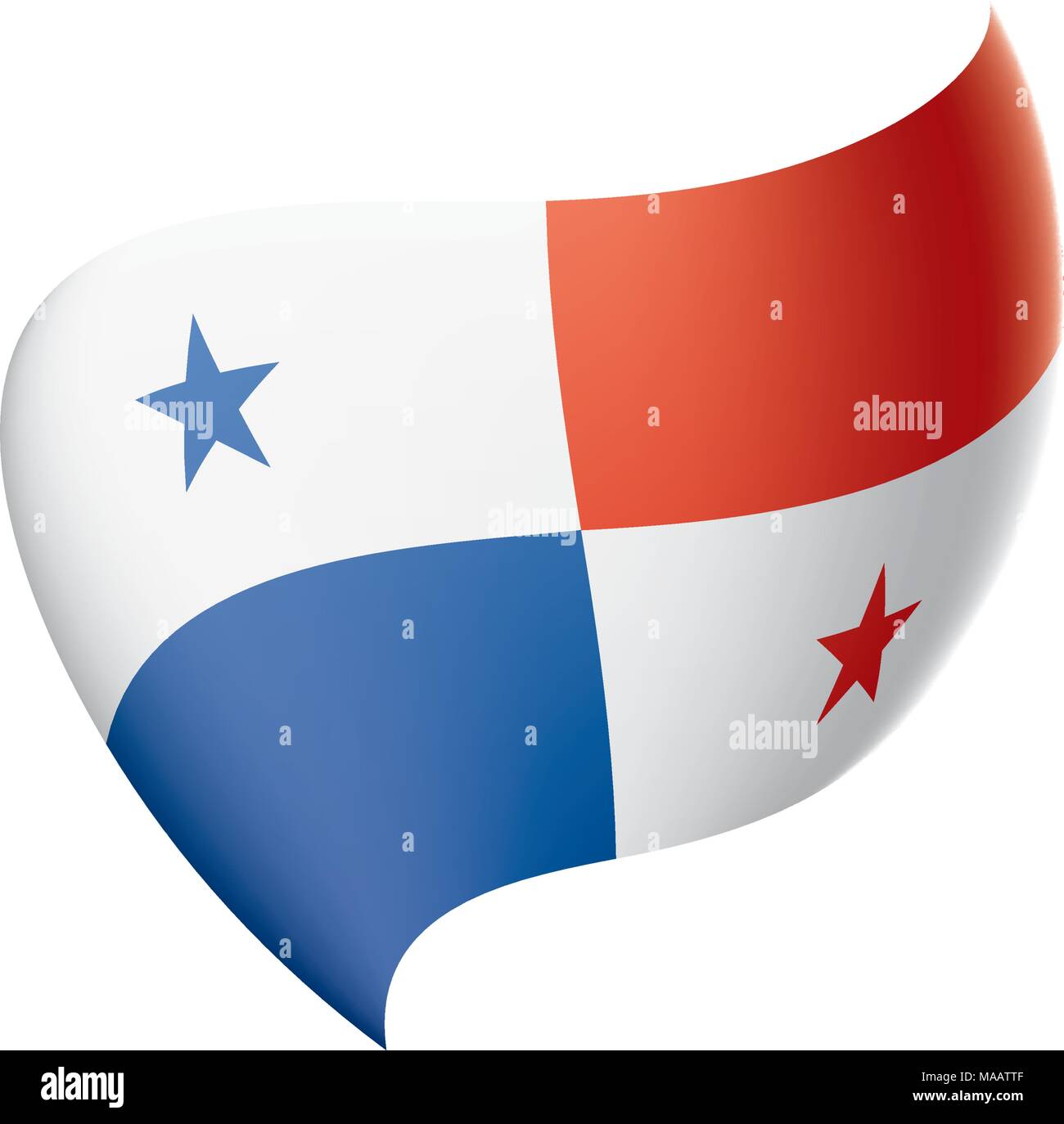 Panama flag, vector illustration Stock Vector Image & Art - Alamy
