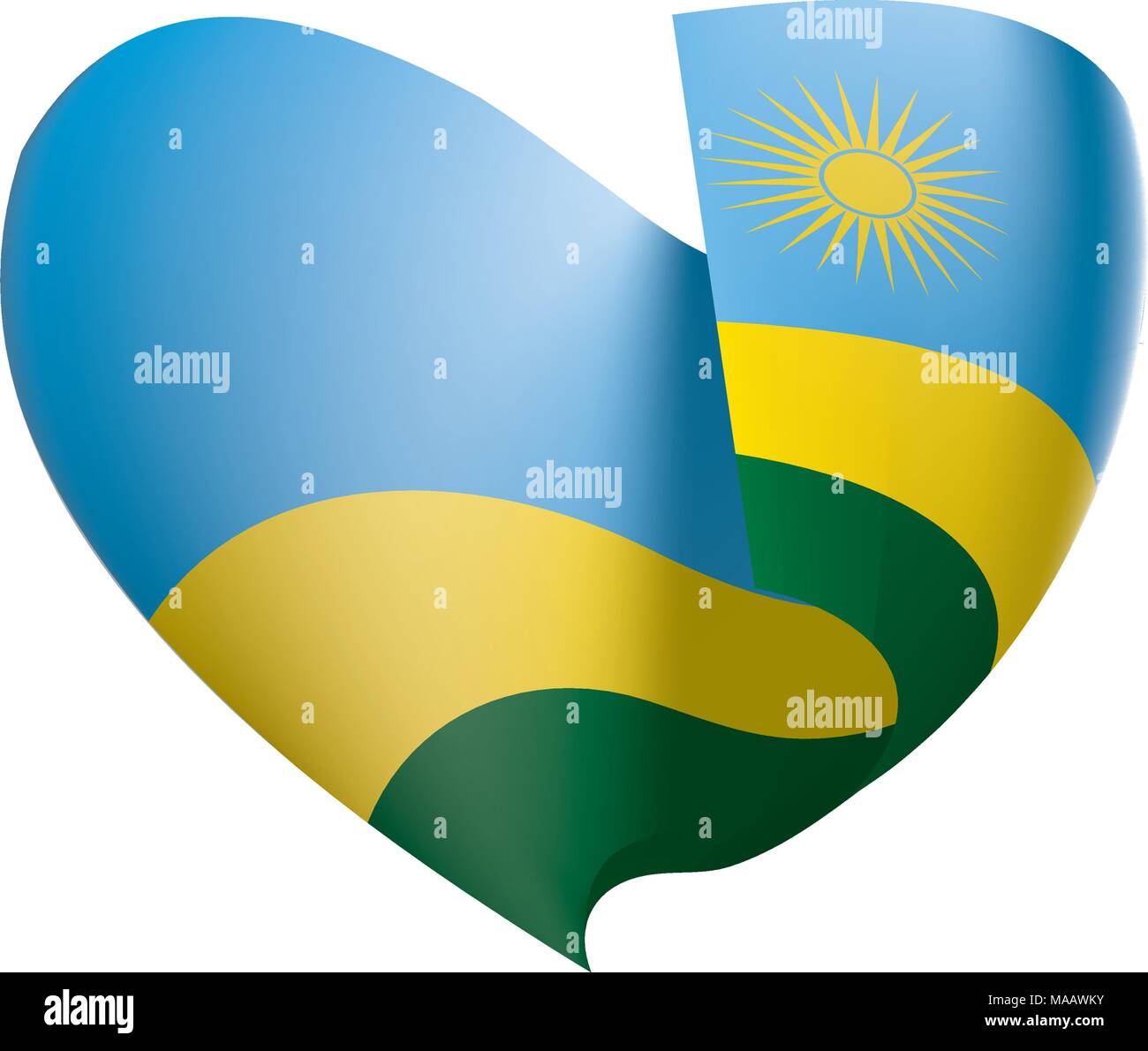 Rwanda flag, vector illustration Stock Vector Image & Art - Alamy