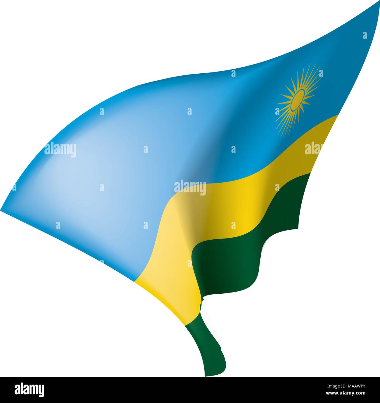 Rwanda flag, vector illustration Stock Vector Image & Art - Alamy