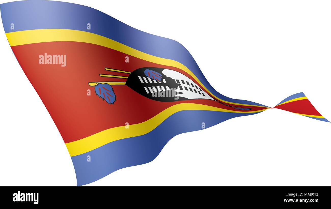 Swaziland flag, vector illustration Stock Vector Image & Art - Alamy