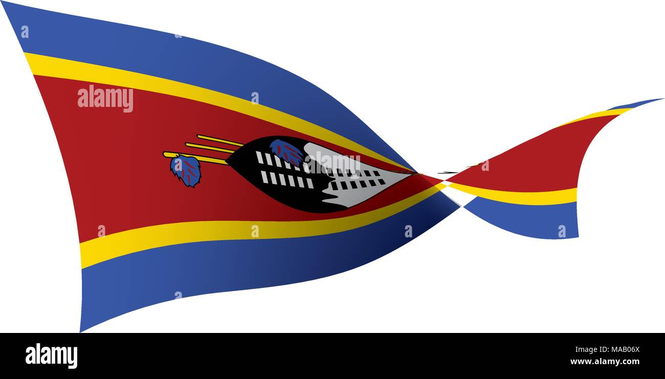 Swaziland flag, vector illustration Stock Vector Image & Art - Alamy