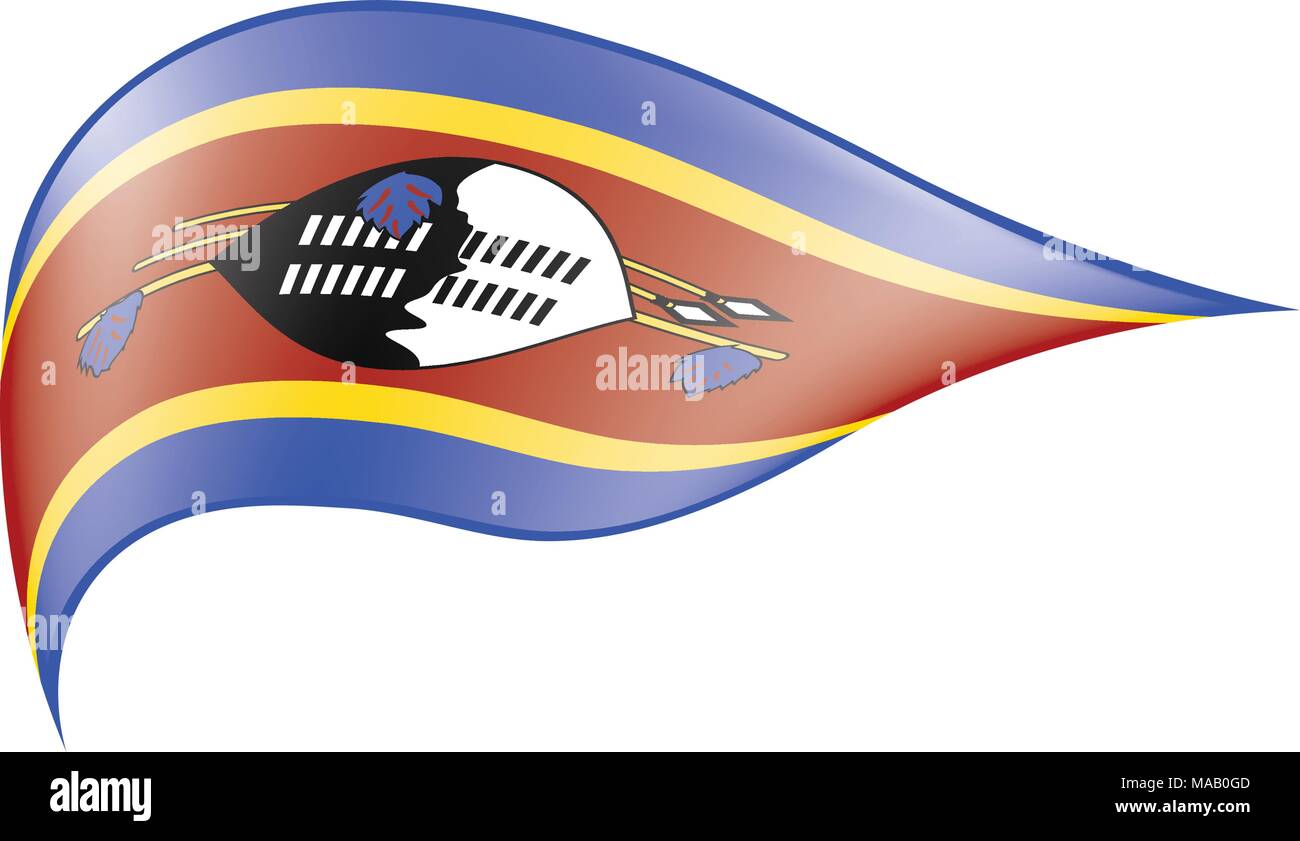 Swaziland flag, vector illustration Stock Vector Image & Art - Alamy