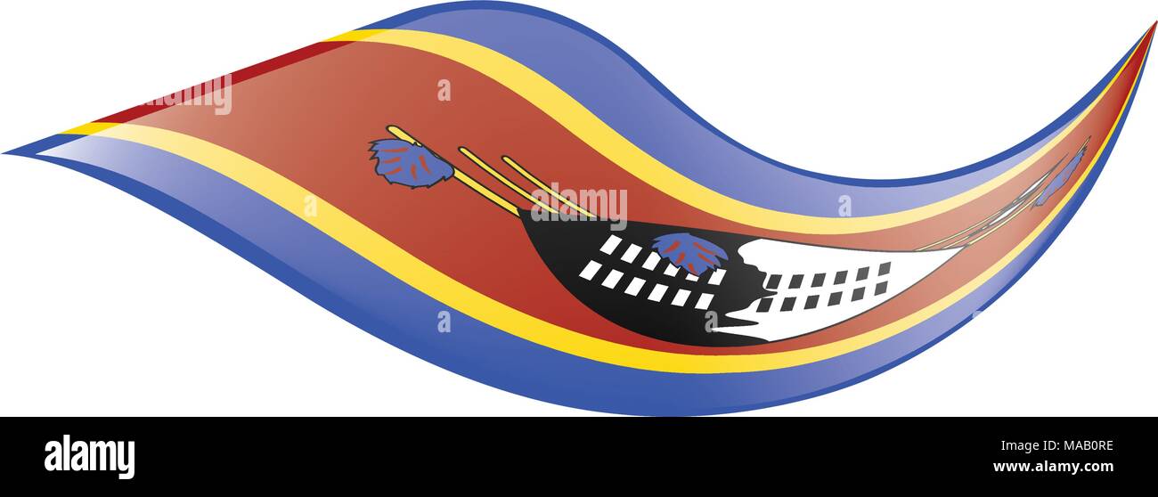 Swaziland flag, vector illustration Stock Vector Image & Art - Alamy