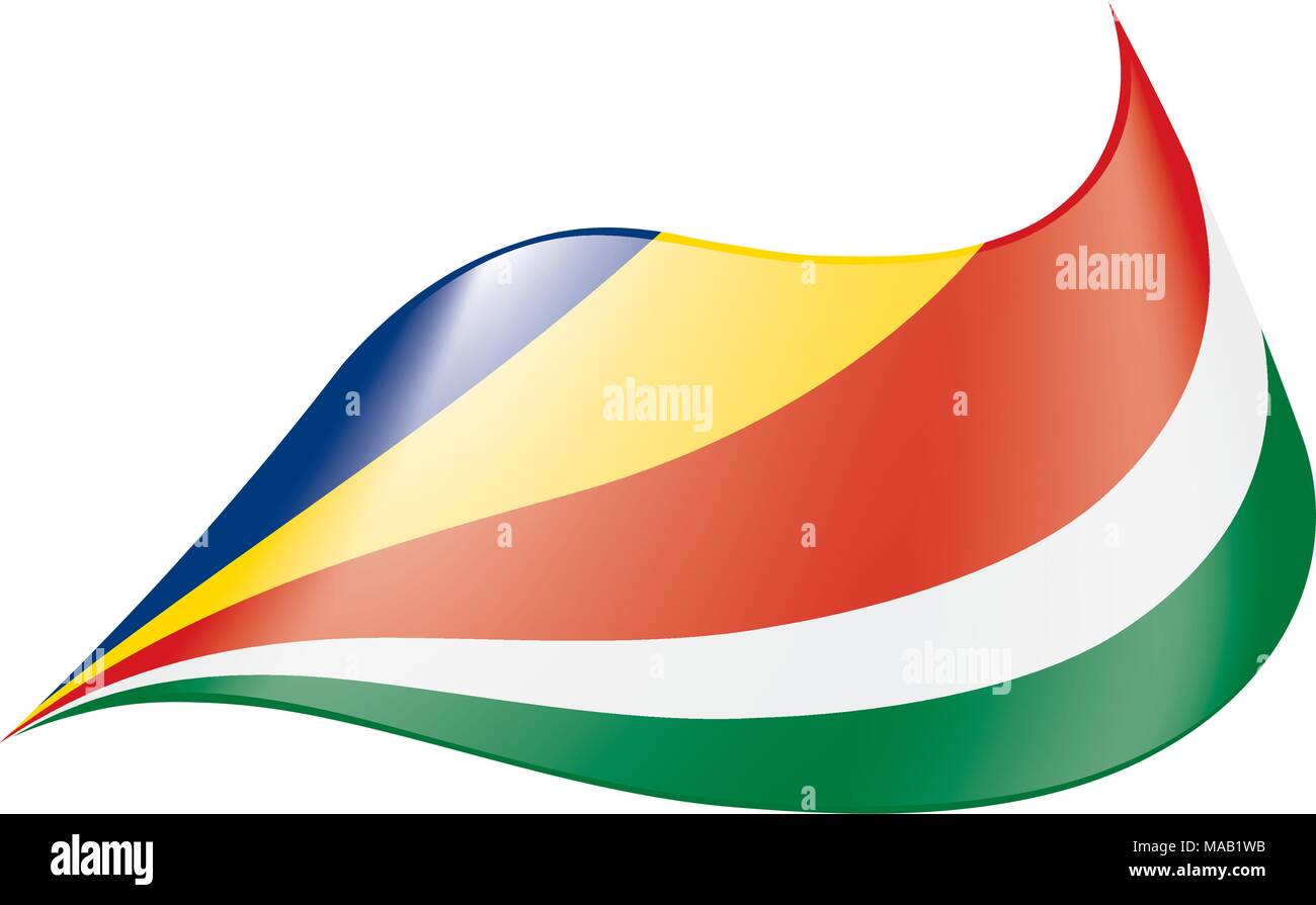 Seychelles flag, vector illustration Stock Vector Image & Art - Alamy