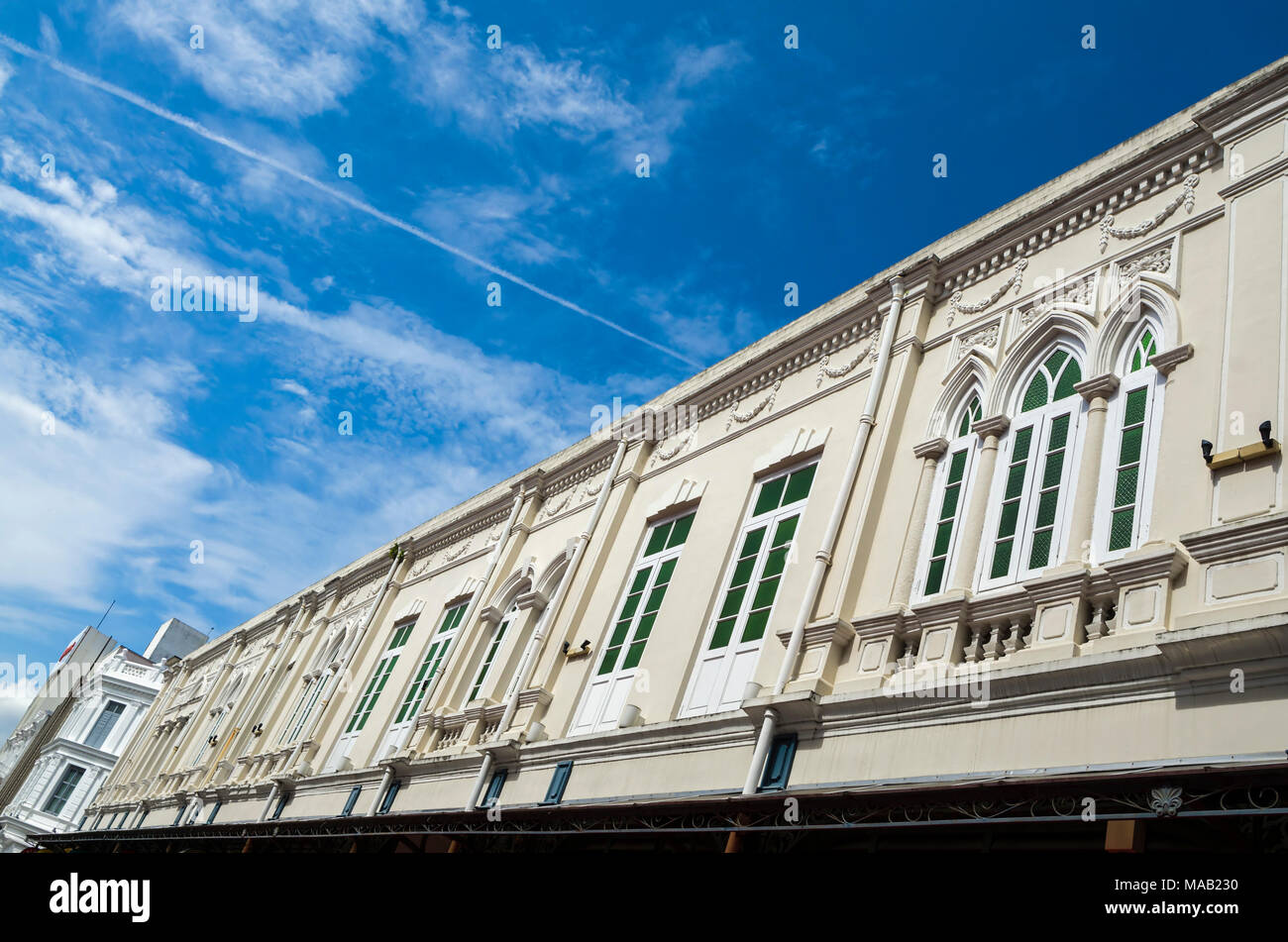 Malaysia Penang Shutters Building High Resolution Stock Photography and ...