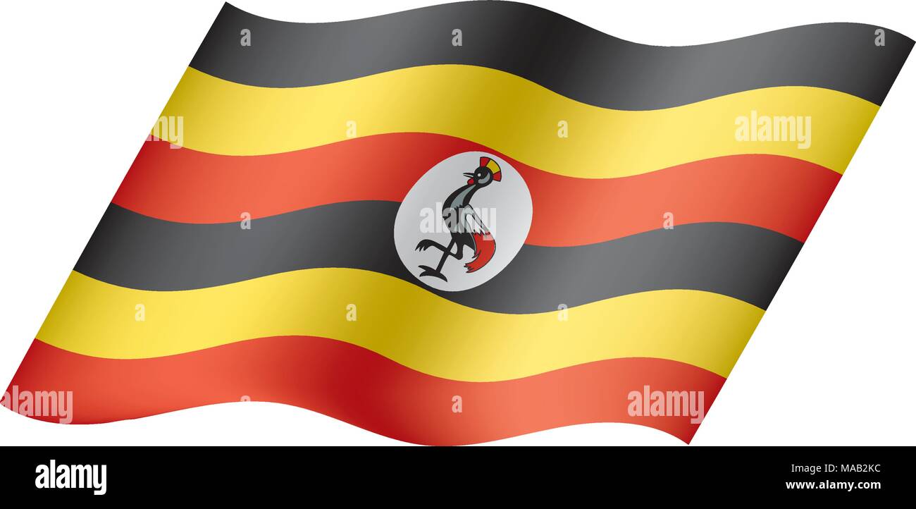 Uganda Flag Vector Illustration Stock Vector Image And Art Alamy