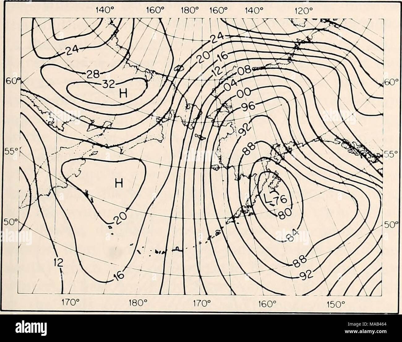 Surface pressure charts hi-res stock photography and images - Alamy