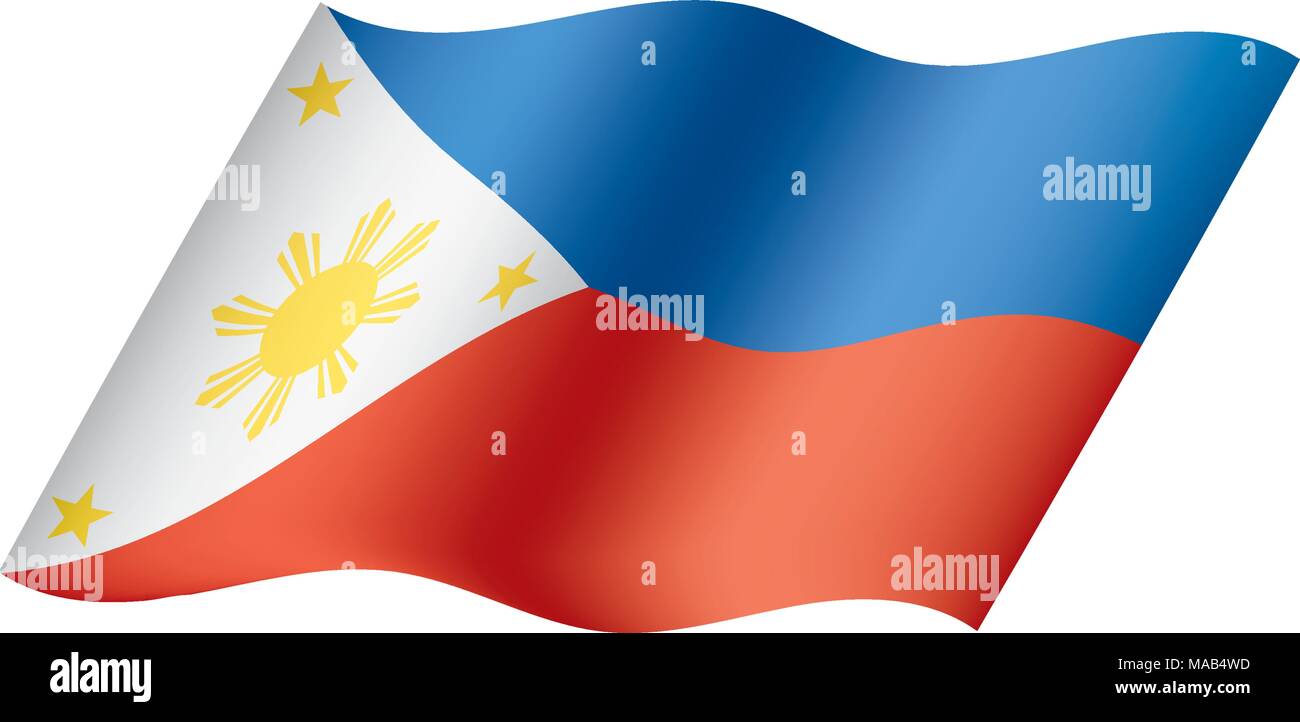 Philippines flag, vector illustration Stock Vector Image & Art - Alamy
