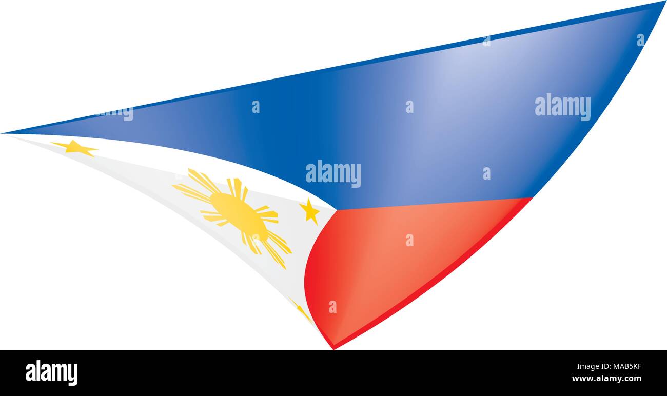 Philippines flag, vector illustration Stock Vector Image & Art - Alamy