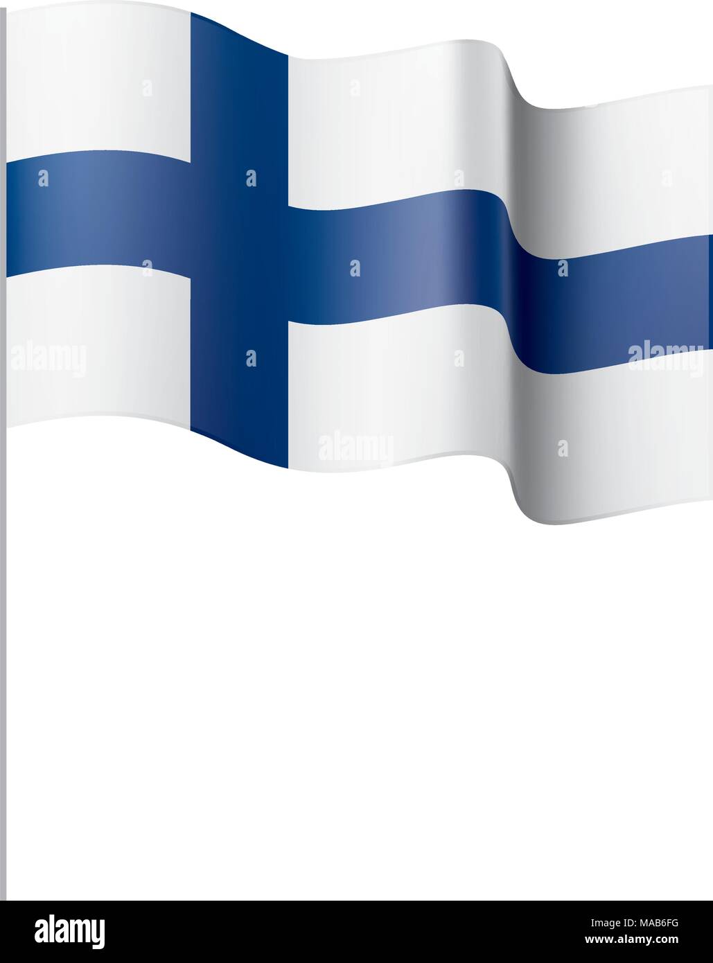 Finland flag vector hi-res stock photography and images - Alamy
