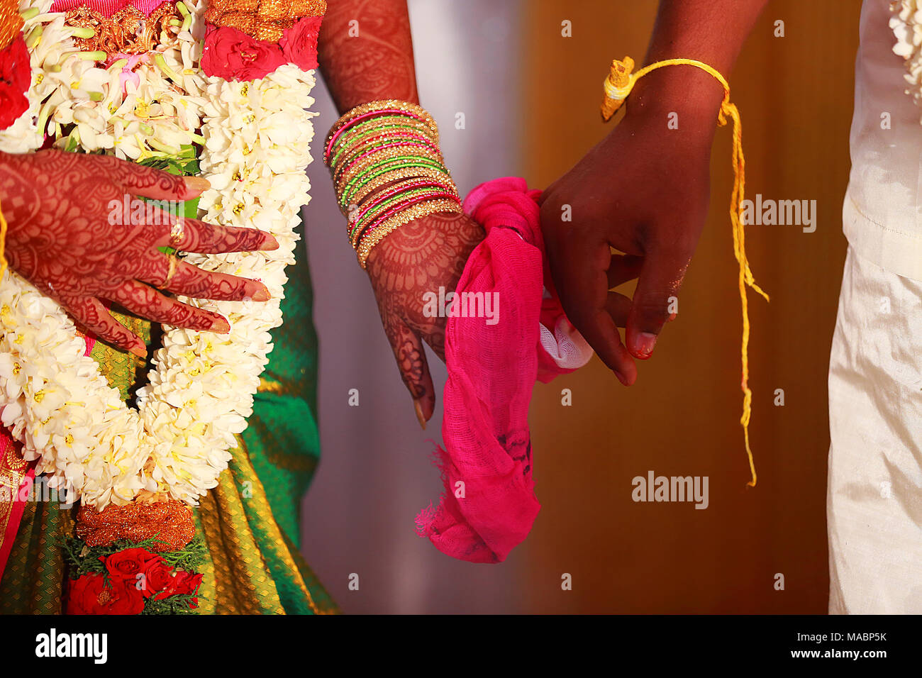 Close up of Indian couple's hands Stock Photo - Alamy