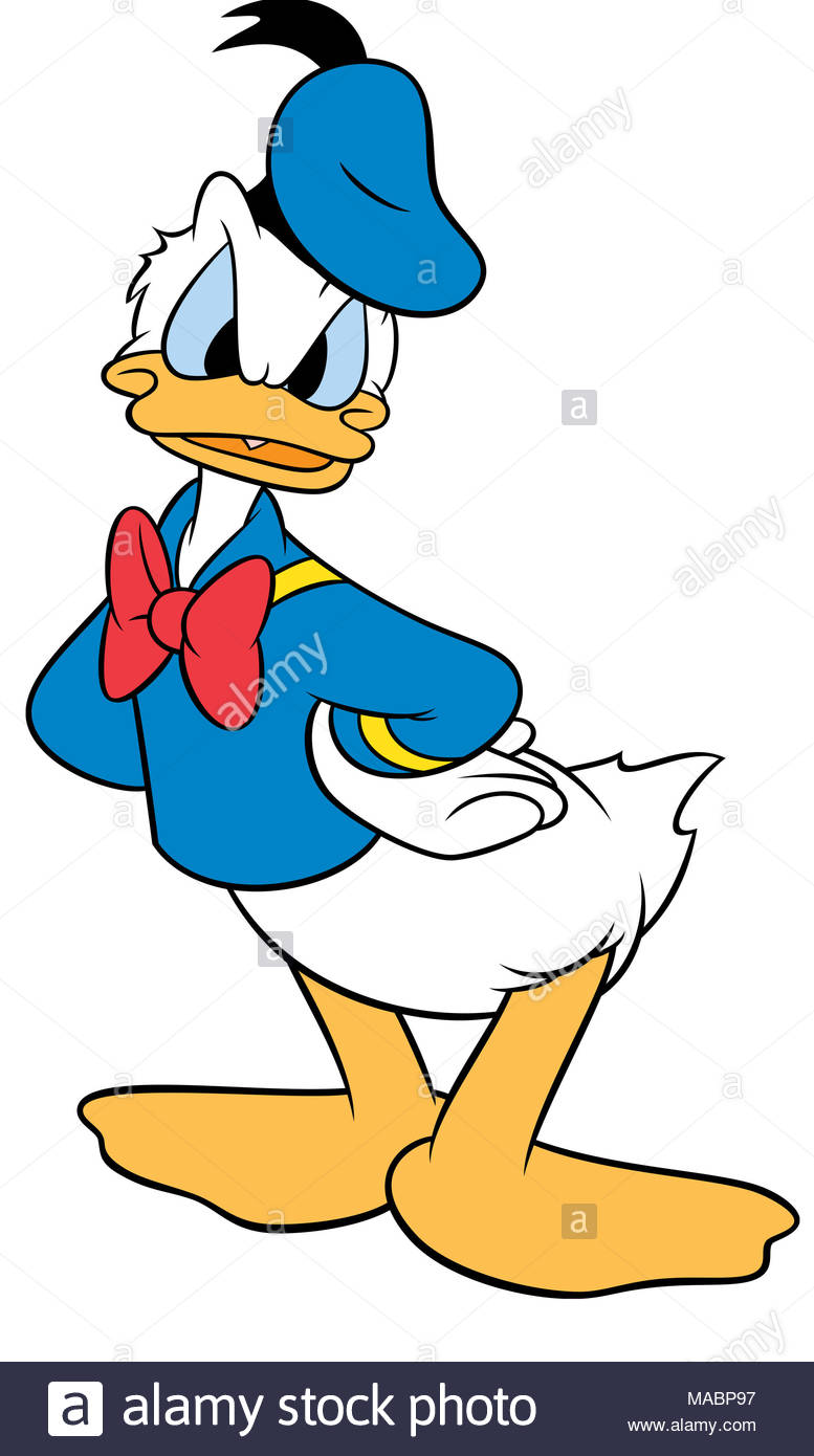 Disney Cartoon Donald Duck Stock Photos & Disney Cartoon Donald Duck ...