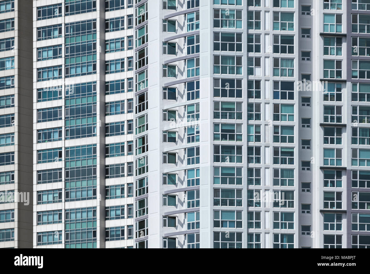 Modern urban architecture abstract background, block of flats walls ...