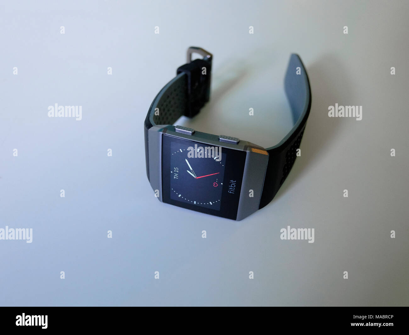 fitbit ionic fitness tracker smartwatch Stock Photo - Alamy fitbit ionic fitness tracker smartwatch Stock Photo - Alamy