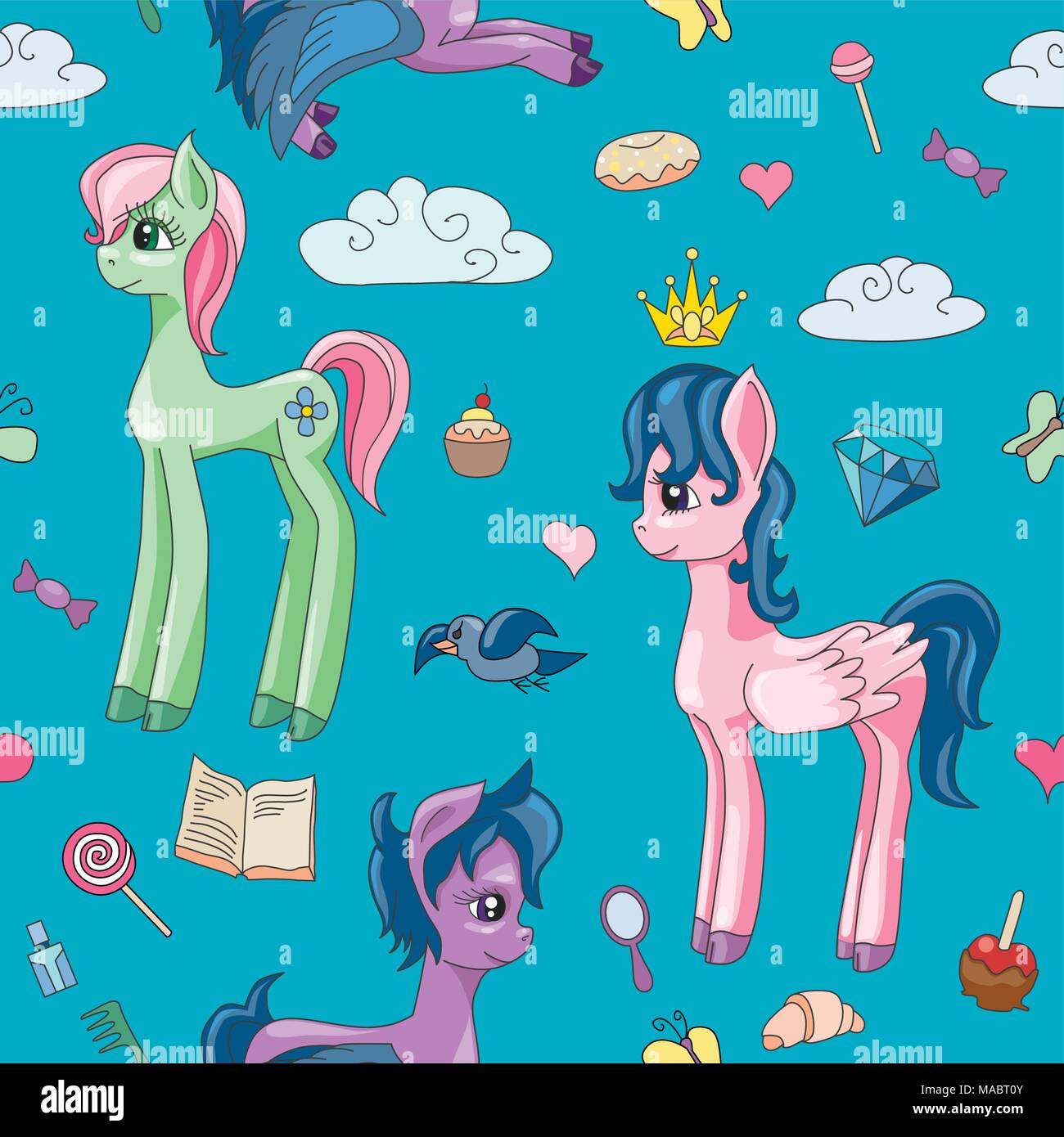 My little pony cartoon hi-res stock photography and images - Alamy