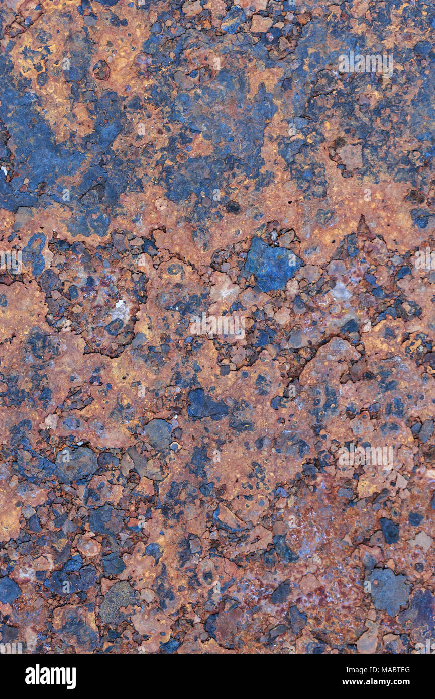 Rust on the steel floor Stock Photo - Alamy
