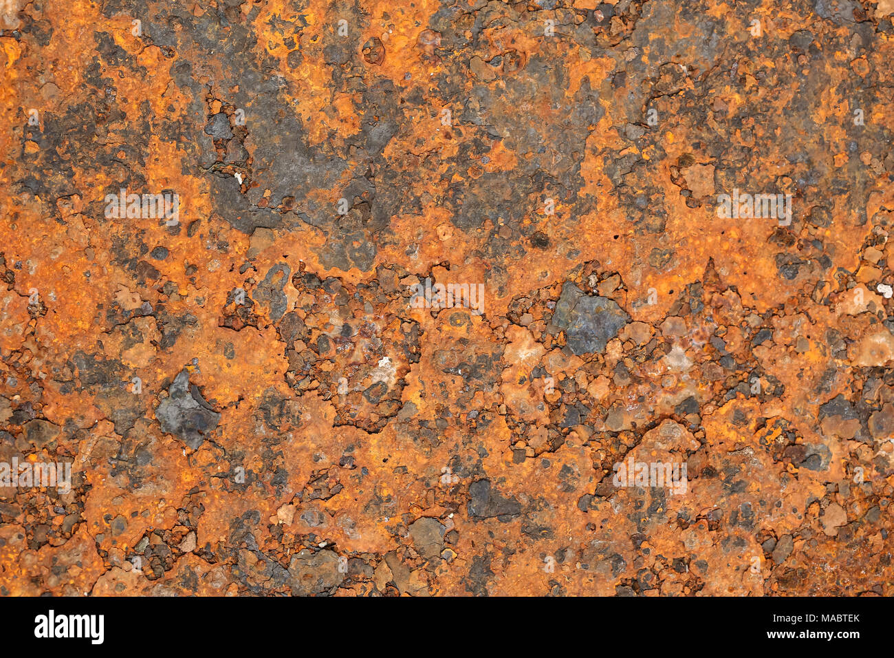 Rust on the steel floor Stock Photo - Alamy