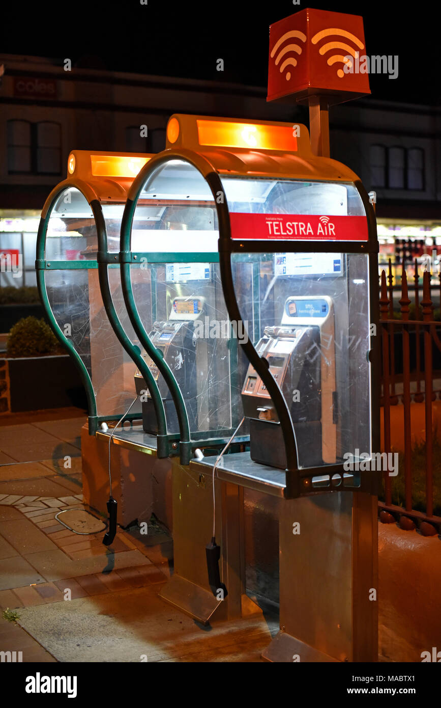 Telstra Phone Booth Stock Photos & Telstra Phone Booth Stock Images - Alamy