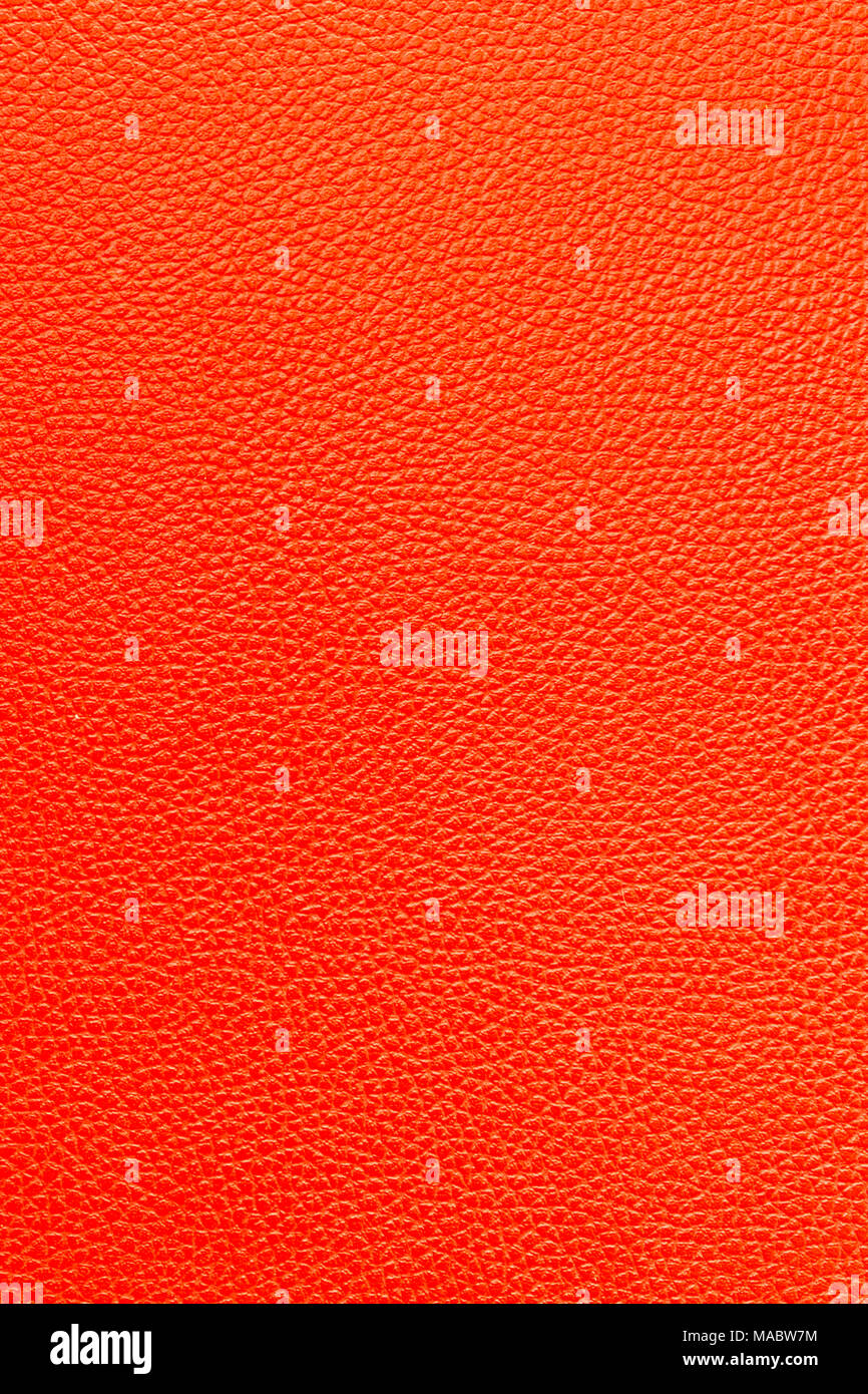 Orange leather texture Stock Photo - Alamy