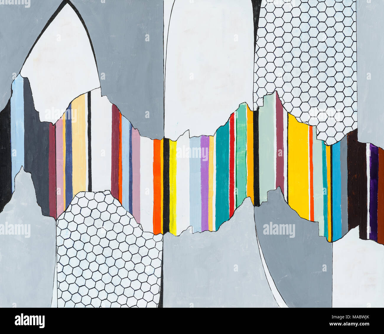 Jagged Line High Resolution Stock Photography and Images - Alamy