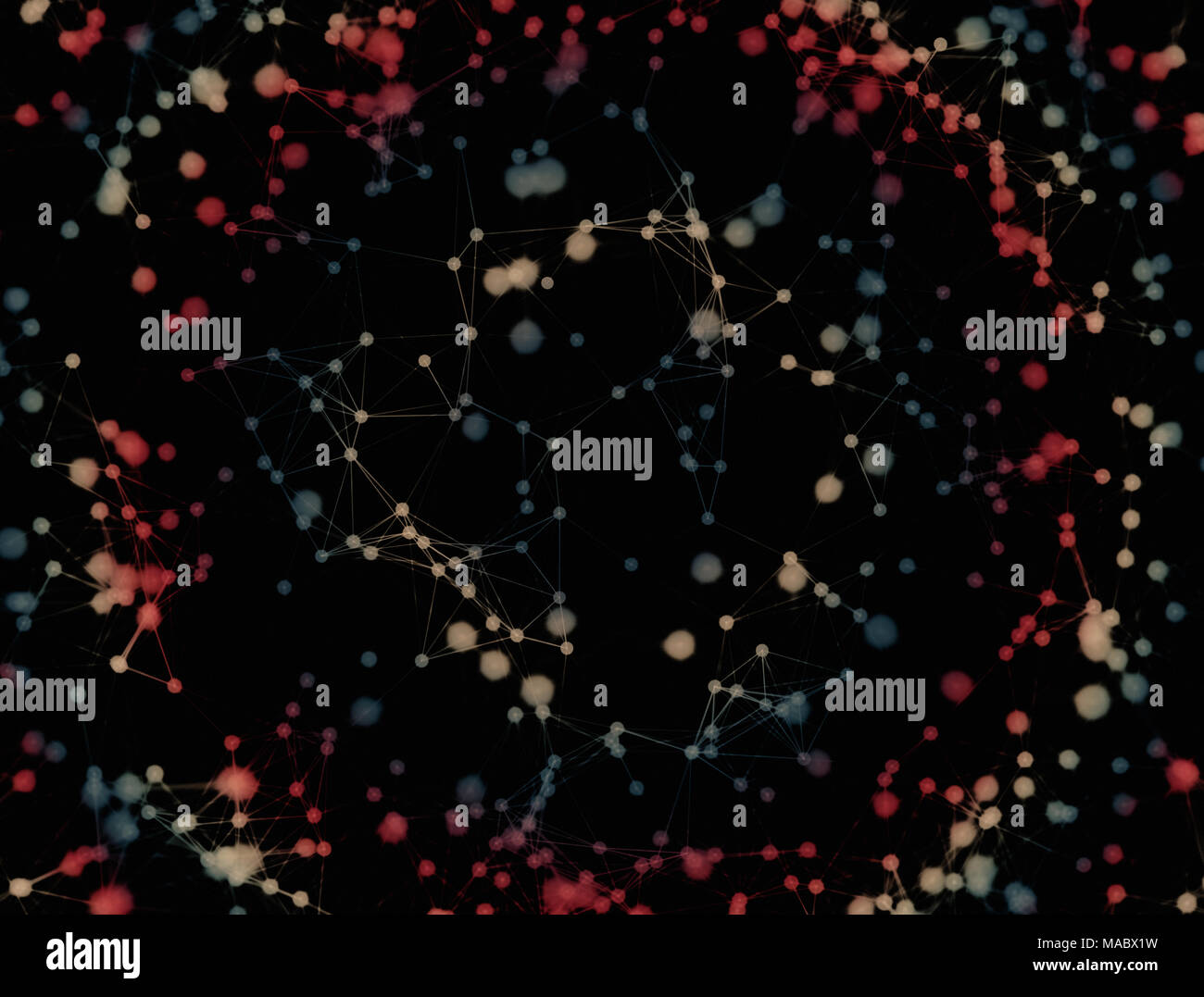 Molecule And Communication Background Stock Photo - Alamy