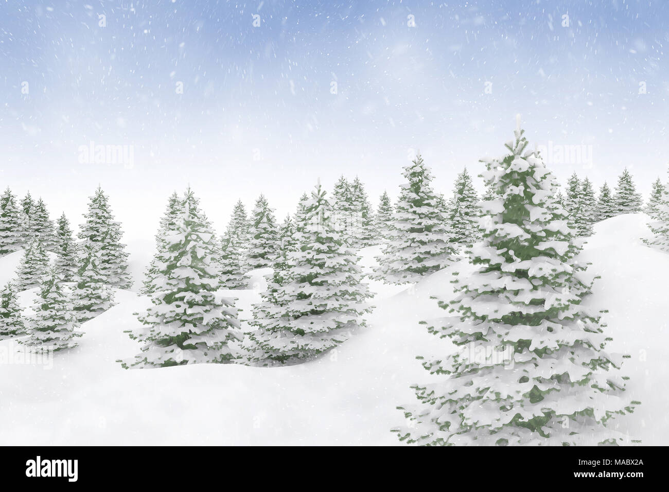 Snow falling sky cloud hi-res stock photography and images - Alamy