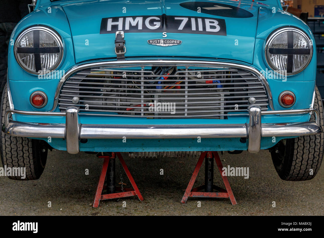 Jason Stanley's 1964 Austin Mini Cooper S, Sears Trophy entrant, on ...