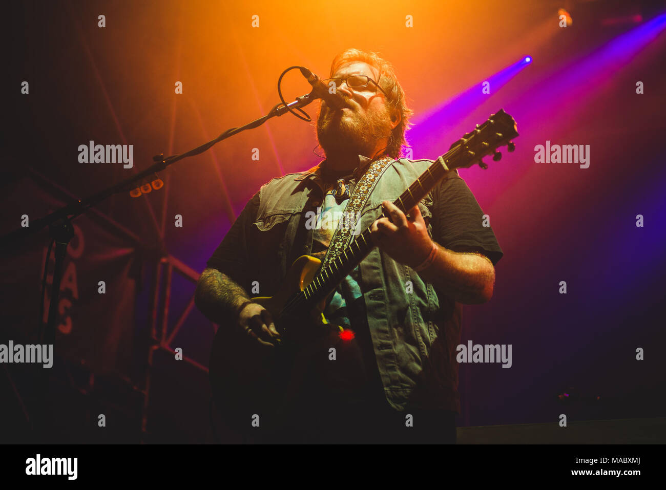 August 27th, 2017: The American indie group Band of Horses performing ...