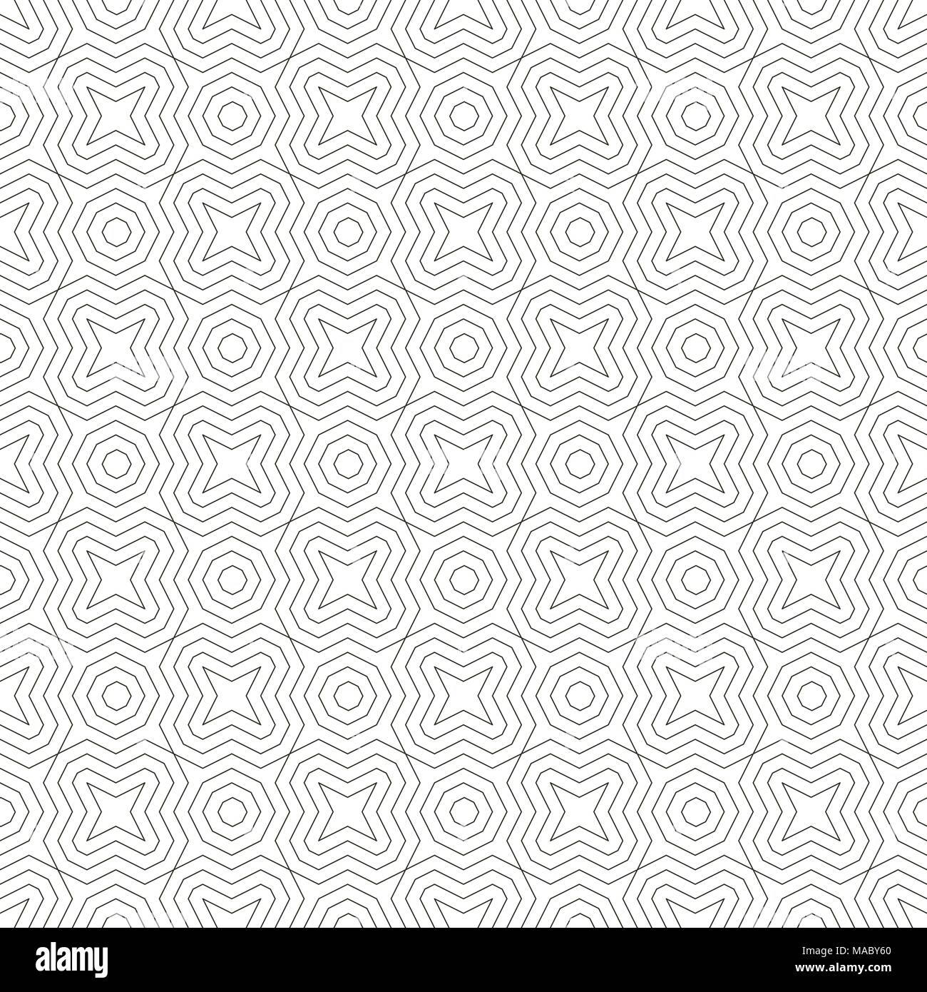 Seamless pattern. Modern geometrical texture. Regularly repeating ...