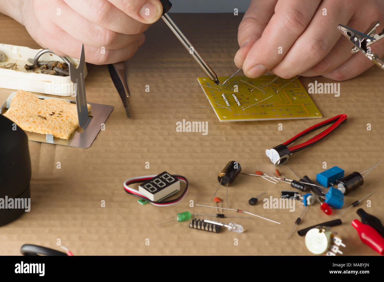 Repairman equipment hi-res stock photography and images - Alamy