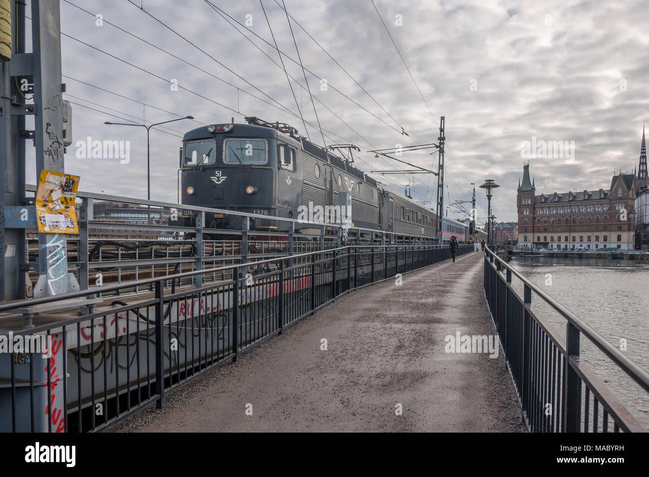 Street Scenes in Stockholm Sweden Stock Photo - Alamy