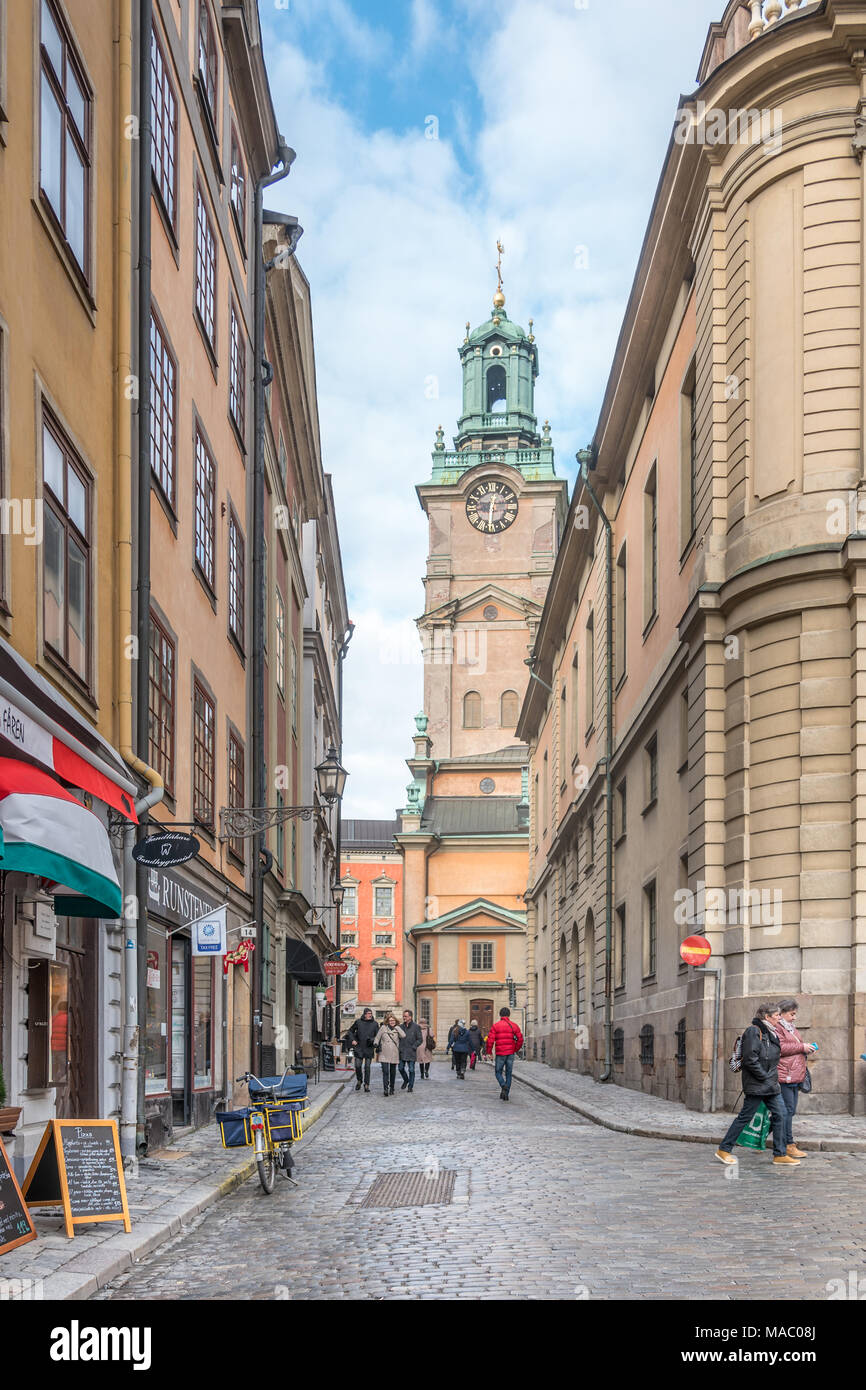 Street Scenes in Stockholm Sweden Stock Photo - Alamy