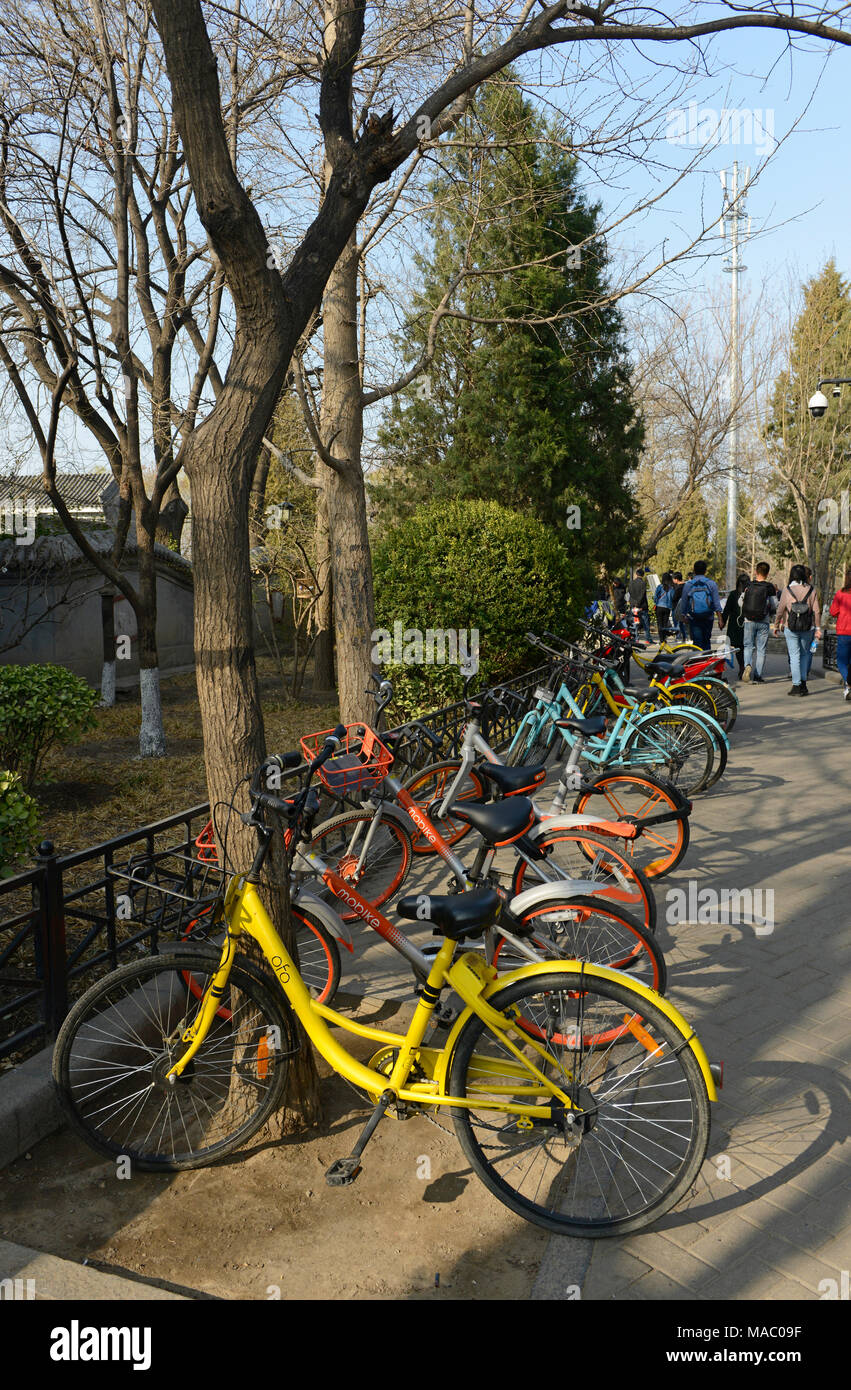 Bicycles beijing hi-res stock photography and images - Alamy