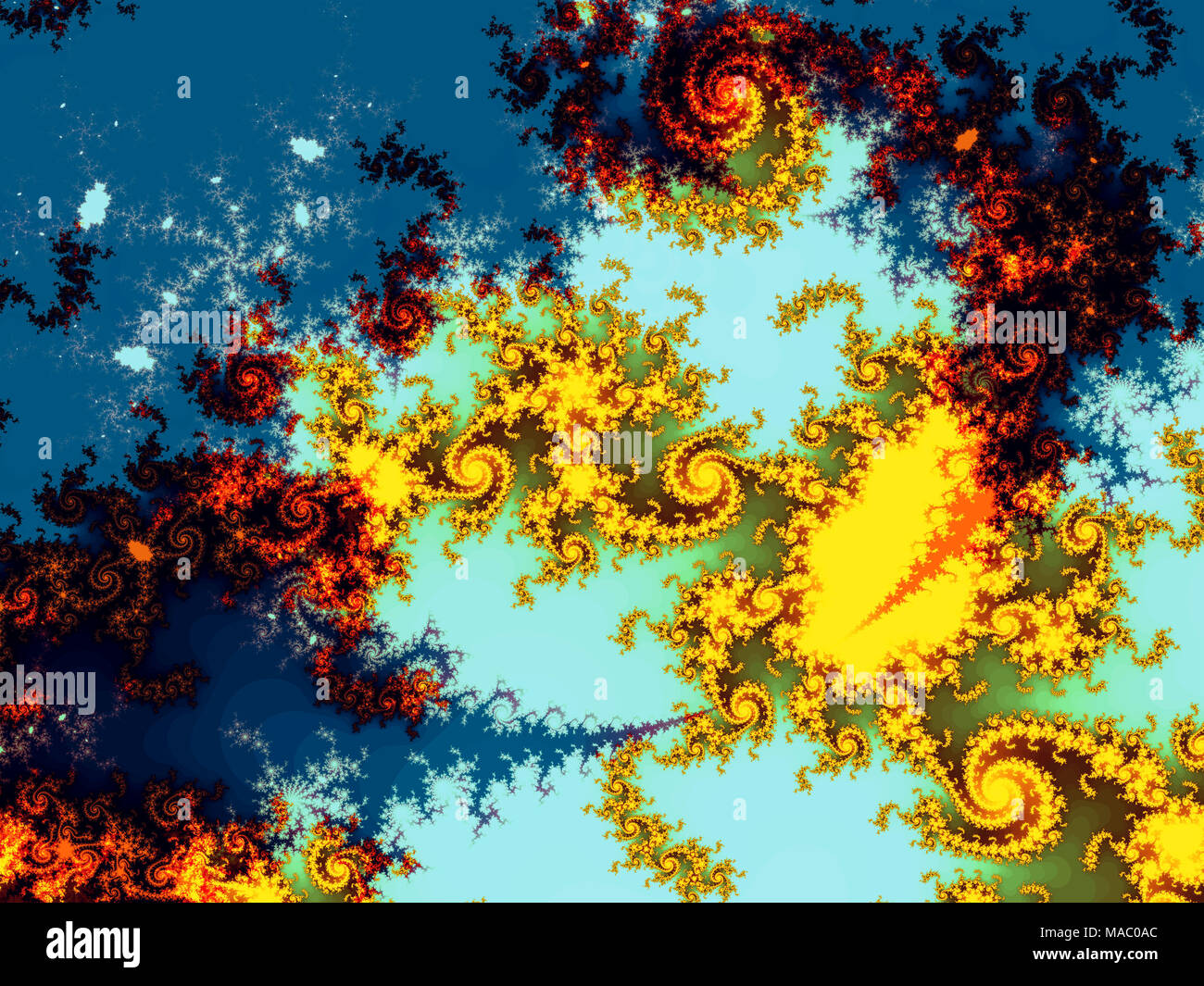 Abstract colorful background fractal texture Stock Photo - Alamy