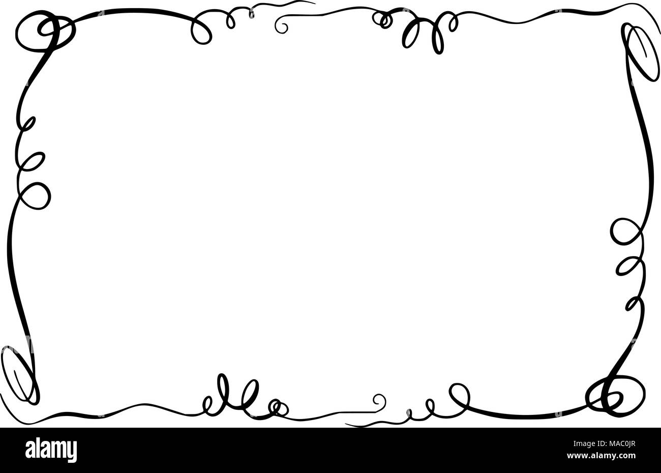 Simple Squiggle Border