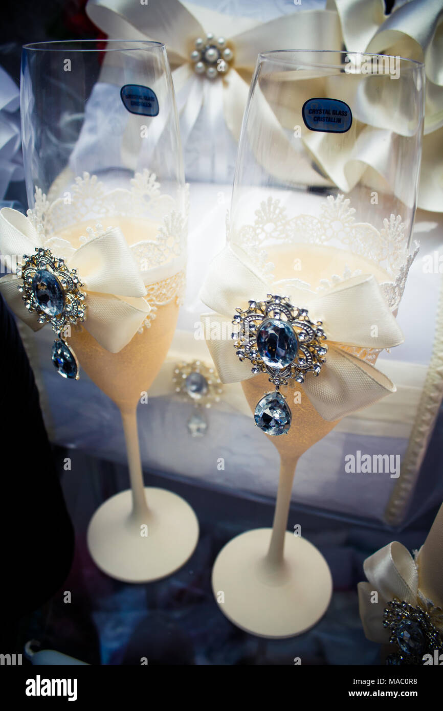 The elegant dinner table, design, fancy background set Stock Photo - Alamy