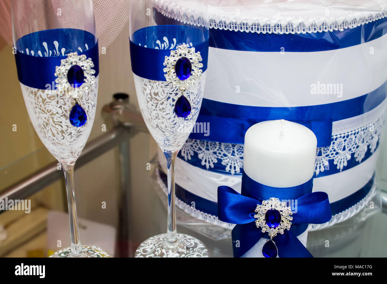The elegant dinner table, design, fancy background set Stock Photo - Alamy